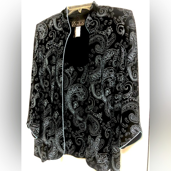 Alex Evenings | Tops | 2pc Medium Glitter Set | Poshmark